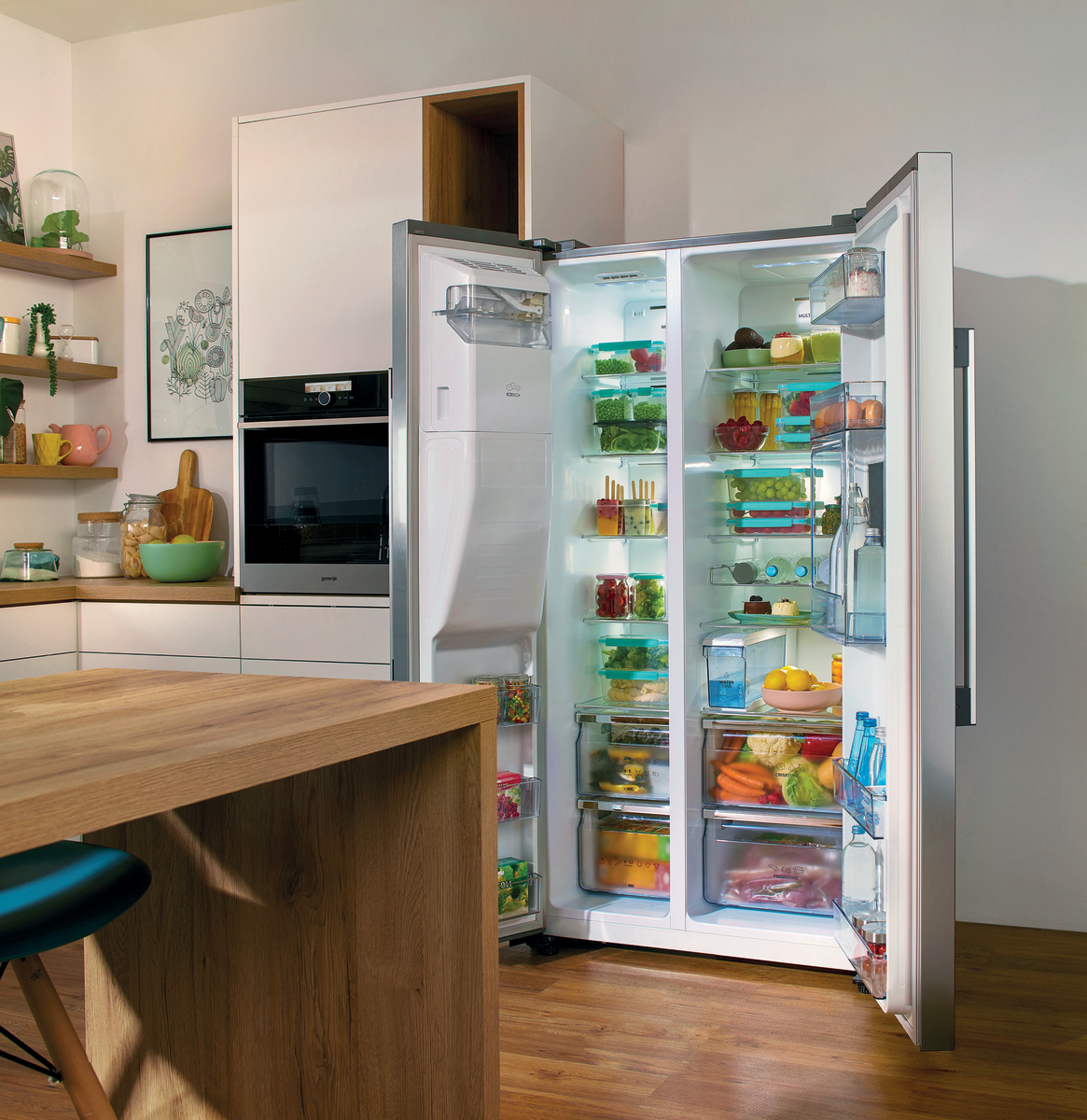 Verwunderlich Gorenje Side By Side Ein Kuhlwunder Im Test